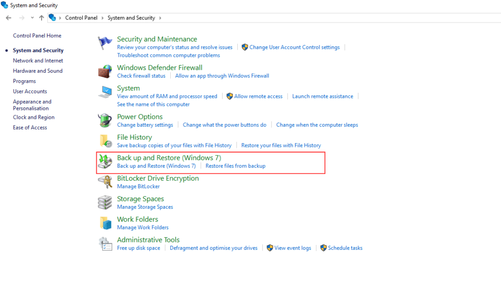 How to Back Up and Restore Your Windows 10 Device | Edmondson's IT Services