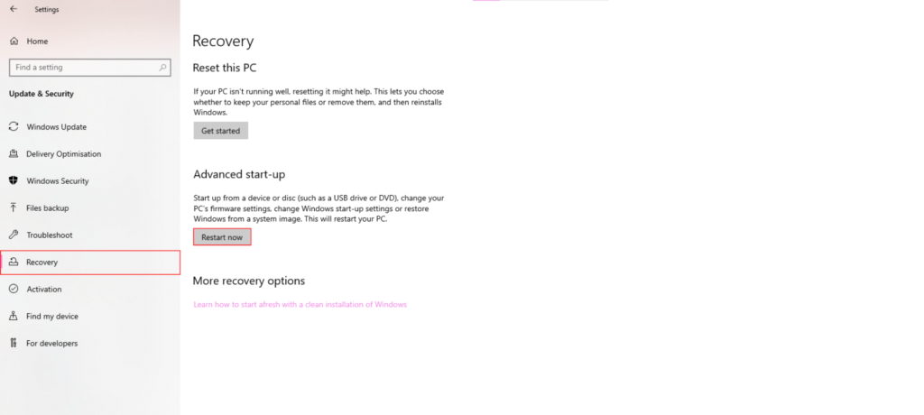How to Boot Your Device into Windows Recovery Mode | Edmondson's IT ...
